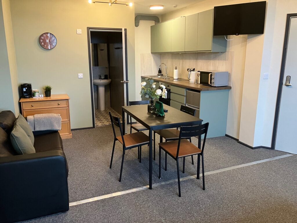 Grey House Apartments – One Bedroom Apartment – Lazy Owl